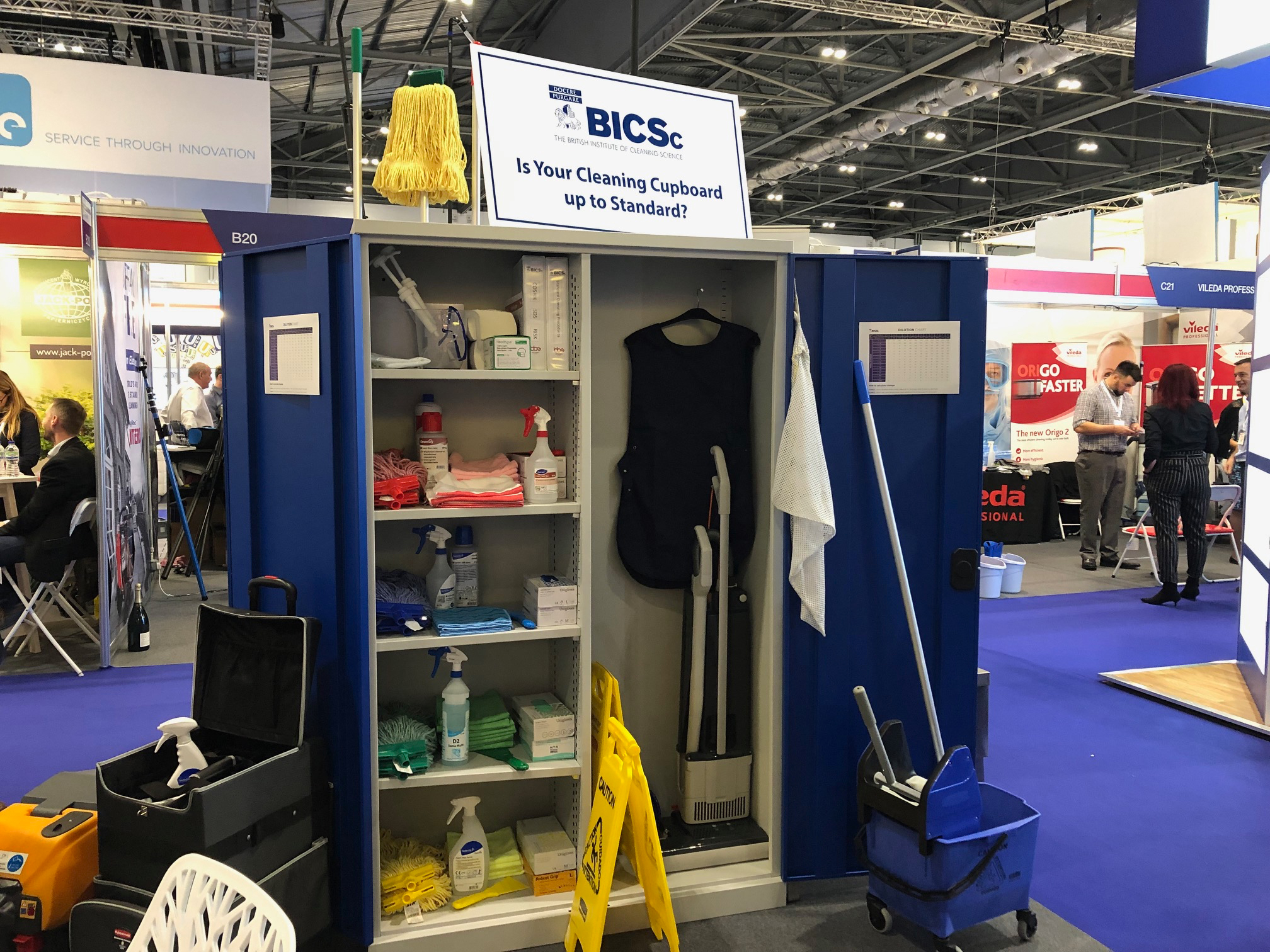 Cleaning Cupboard - Cleaning Show 2019 - BICSc