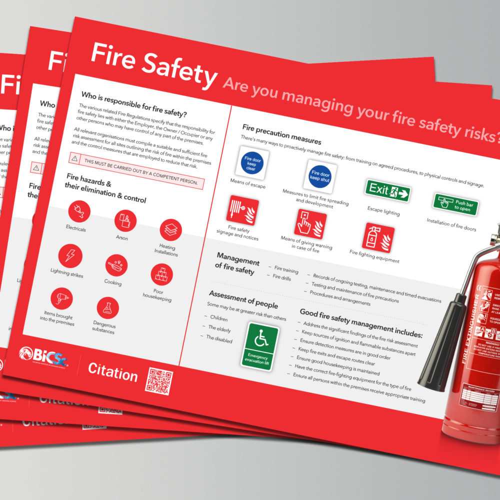A3 Control of Substances Hazardous to Health (COSHH) Poster - BICSc