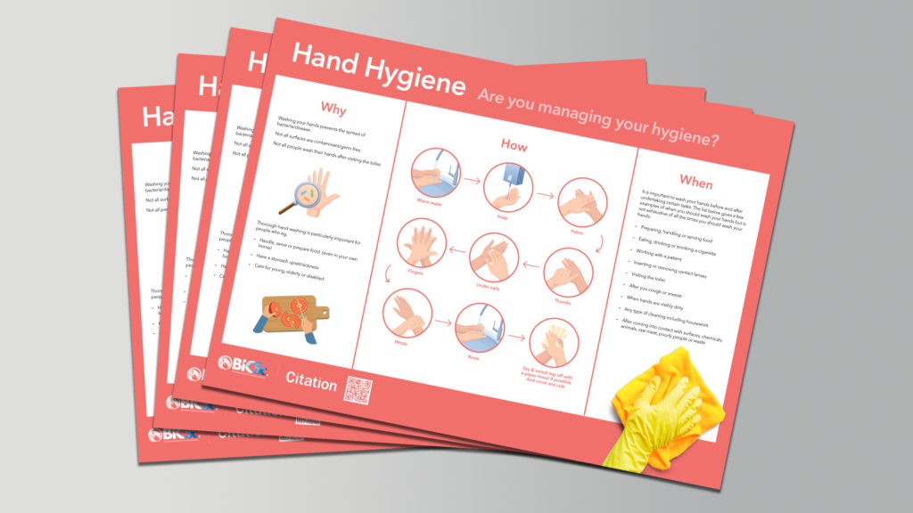 A3 Hand Hygiene Posters (Pack of 4) - BICSc