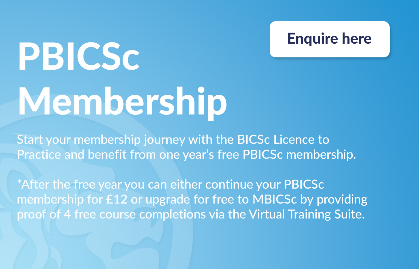 PBICSc Membership - BICSc