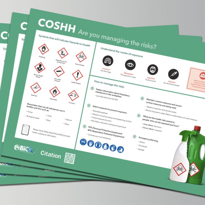 Citation | Your guide to COSHH risk assessments in cleaning - BICSc